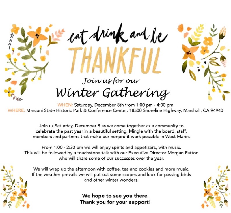 Join Us for Our Winter Gathering